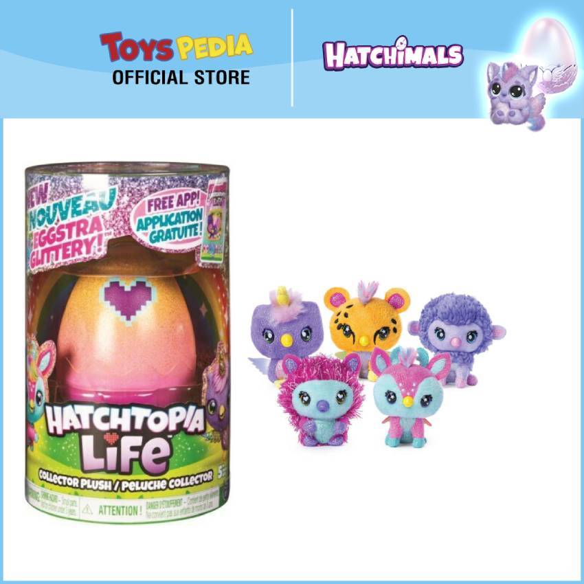 Hatchimals Hatchtopia Life ตุ๊กตาทรงสูง 2 นิ้ว (สไตล์พฤษภาคม Vary ...