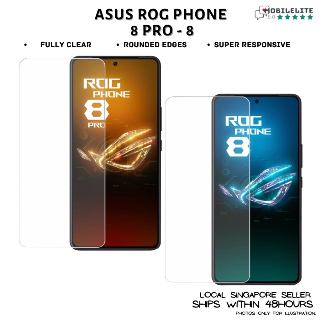 Asus ROG Phone 8 - 8 Pro - 7 - 7 Pro - 6D Ultimate - 6D - 6 Pro - 6 - 5 ...
