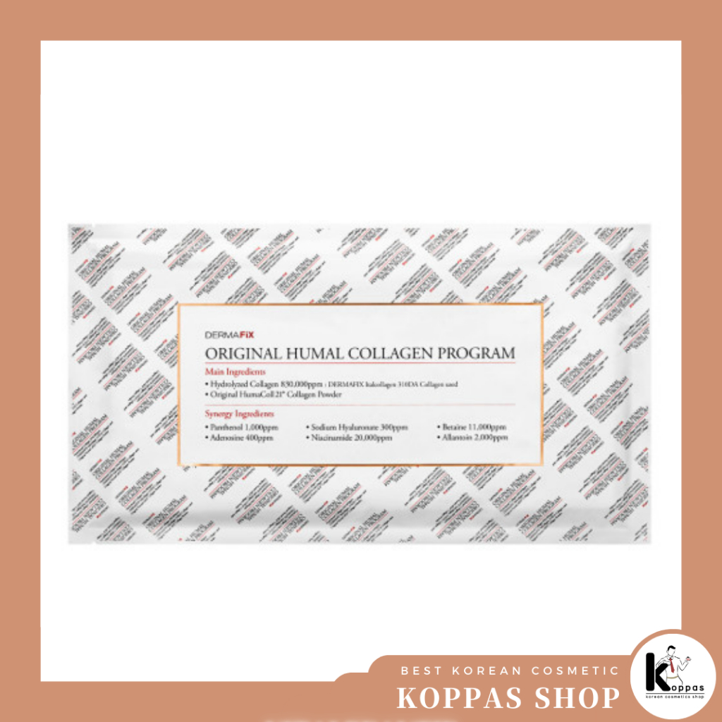 [DERMAFIX] Original Humal Collagen Program Face Mask มาสก์คอลลาเจนแท้ ...