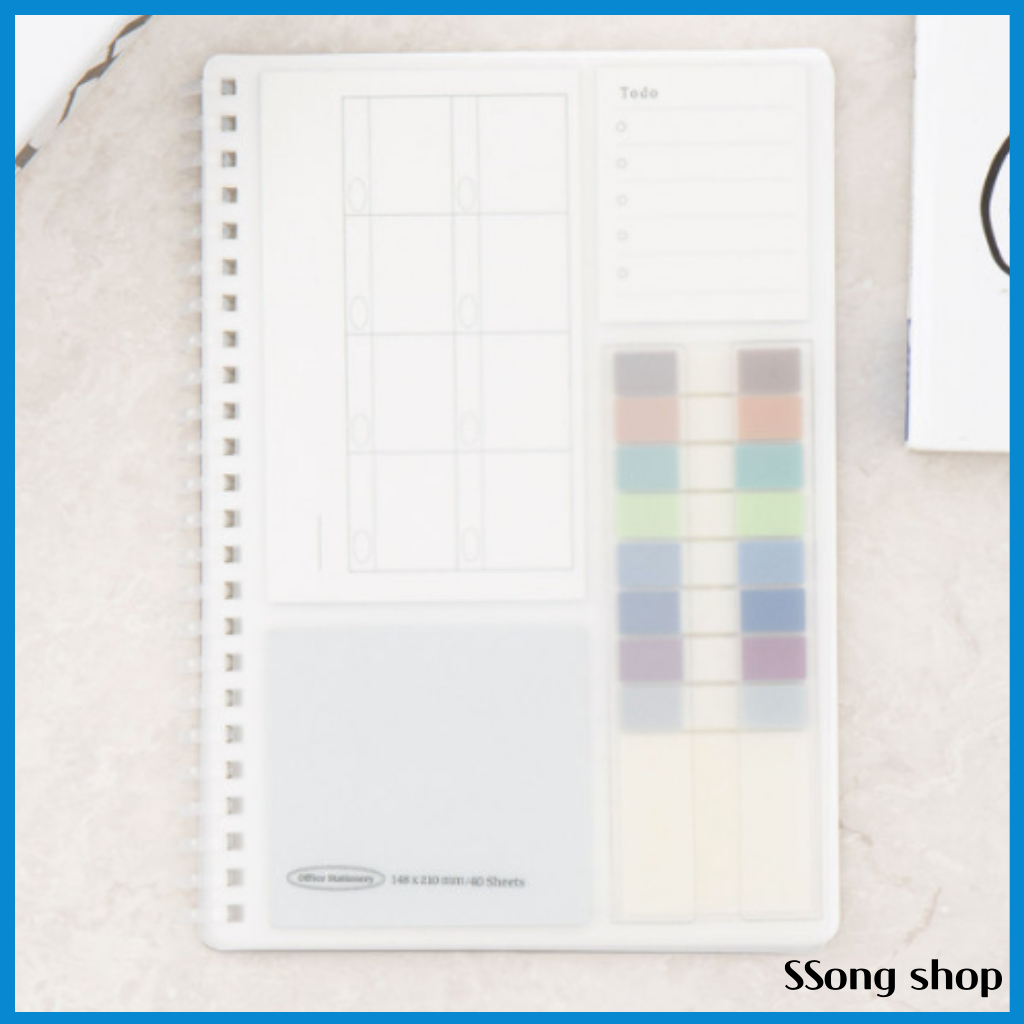 Daiso Korea Spiral Journal Notebook A5 40 แผ่น | Shopee Thailand