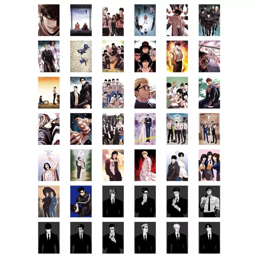 [LOOKISM] ชุดการ์ด POST OFFICIAL /Character Korea Webtoon SEALED ...