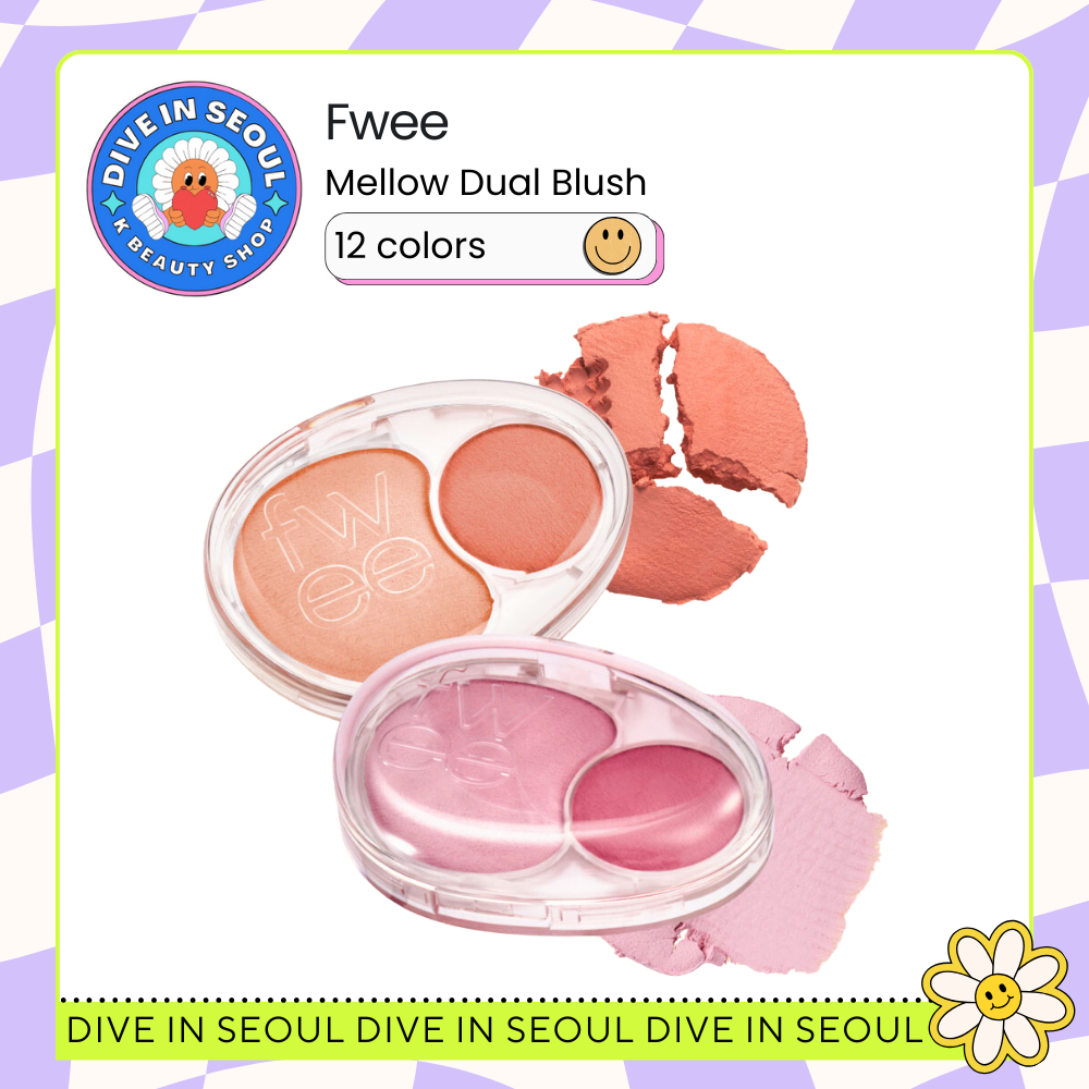 [FWEE] Mellow Dual Blush – 12 สี | Shopee Thailand