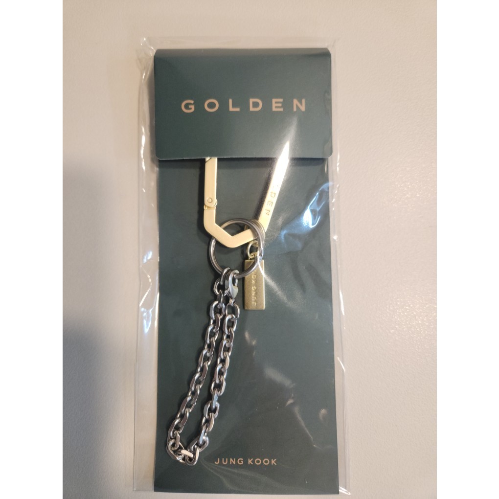 พวงกุญแจ BTS Jungkook JK GOLDEN Official MD | Shopee Thailand