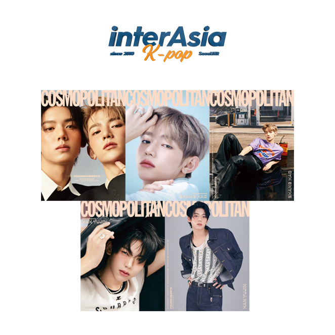 Zhang Hao & HAN YUJIN (ZEROBASEONE) - APRIL 2024 [COSMOPOLITAN] | Shopee Thailand