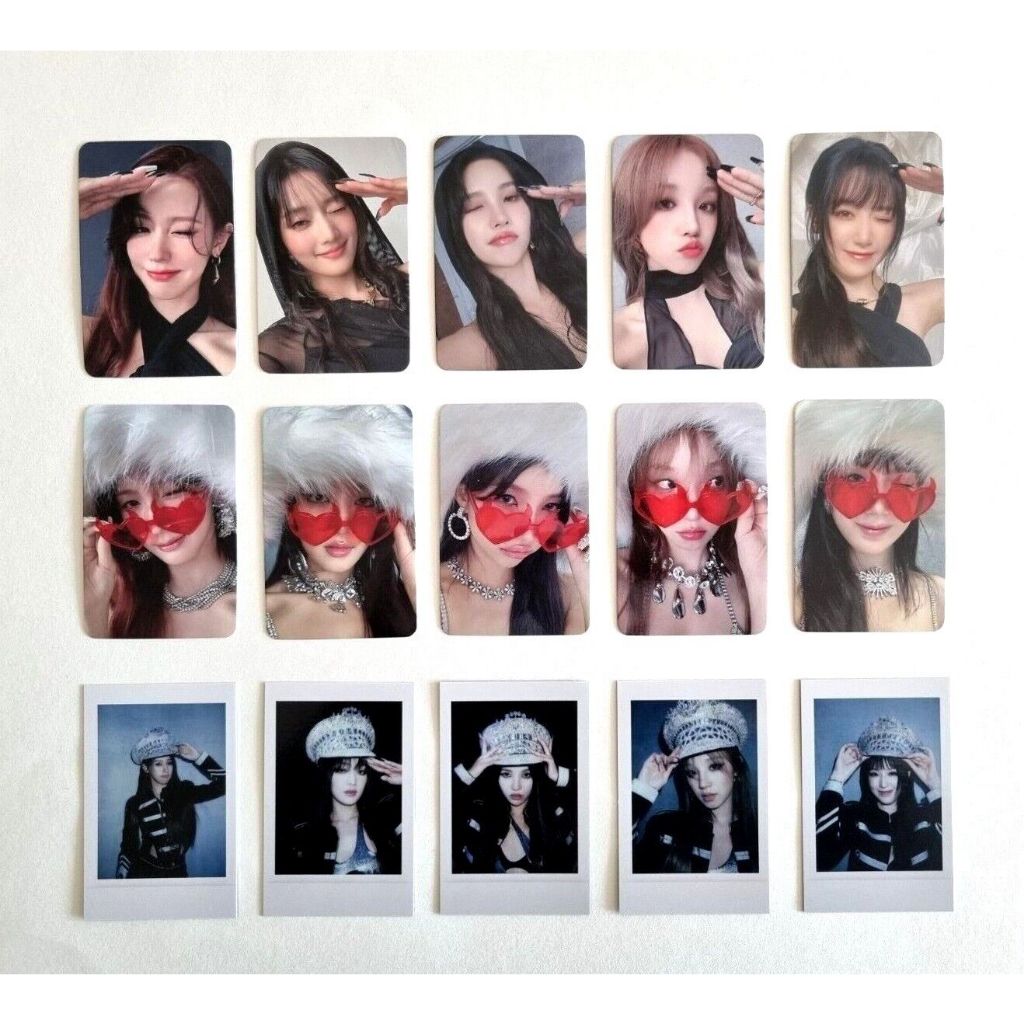 (g)I-DLE G-idle 2nd Full Album Photocard Applemusic Lucky Draw POB ...