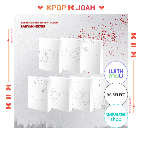 [POB] (YG TAG ALBUM ver.) BABYMONSTER [BABYMONS7ER] 1st MINI ALBUM (1st ...