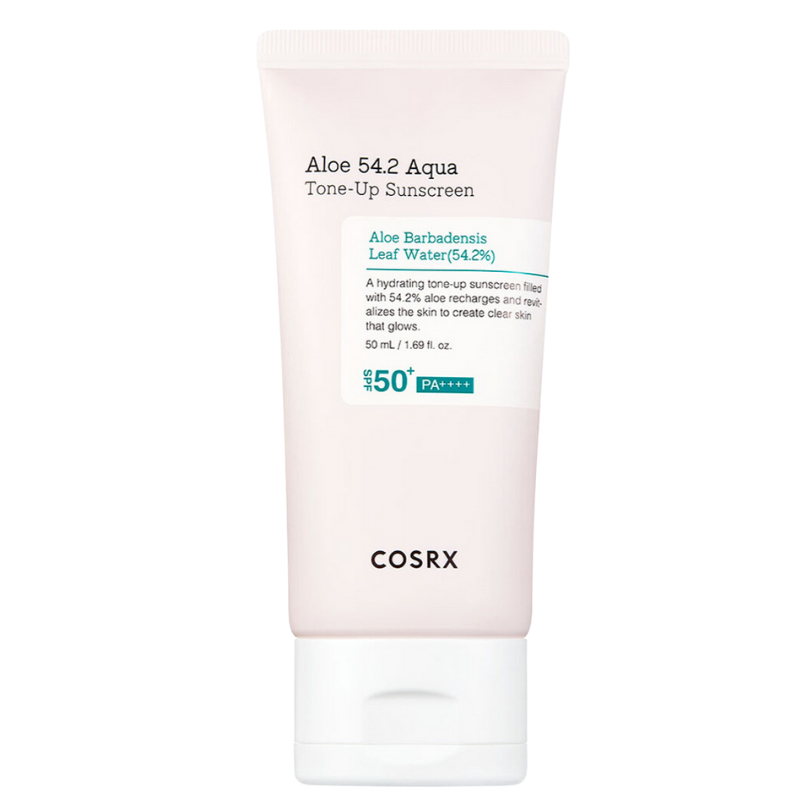 Cosrx Aloe 54.2 Aqua Tone Up Sunscreen SPF 50+ PA++++ 1.69 fl.oz / 50ml (วันหมดอายุ: 2026.08 ...