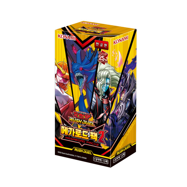 YUGIOH Rush Duel "Megaroad Pack 2" Korean 1 BOX (RD/MRP2-KR) | Shopee Thailand