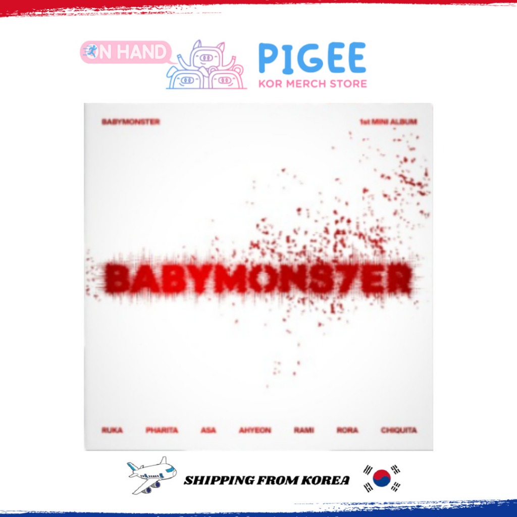 BABYMONSTER - [ BABYMONS7ER ] 1ST Mini Album (PHOTOBOOK Ver.) | Shopee Thailand