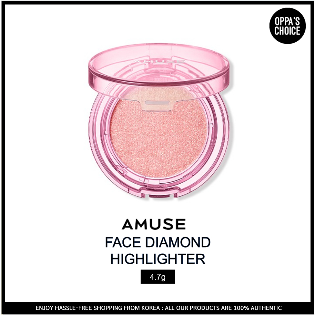 [READY TO SHIP] AMUSE FACE DIAMOND HIGHLIGHTER 4.7g / AMUSE HIGHLIGHT ...