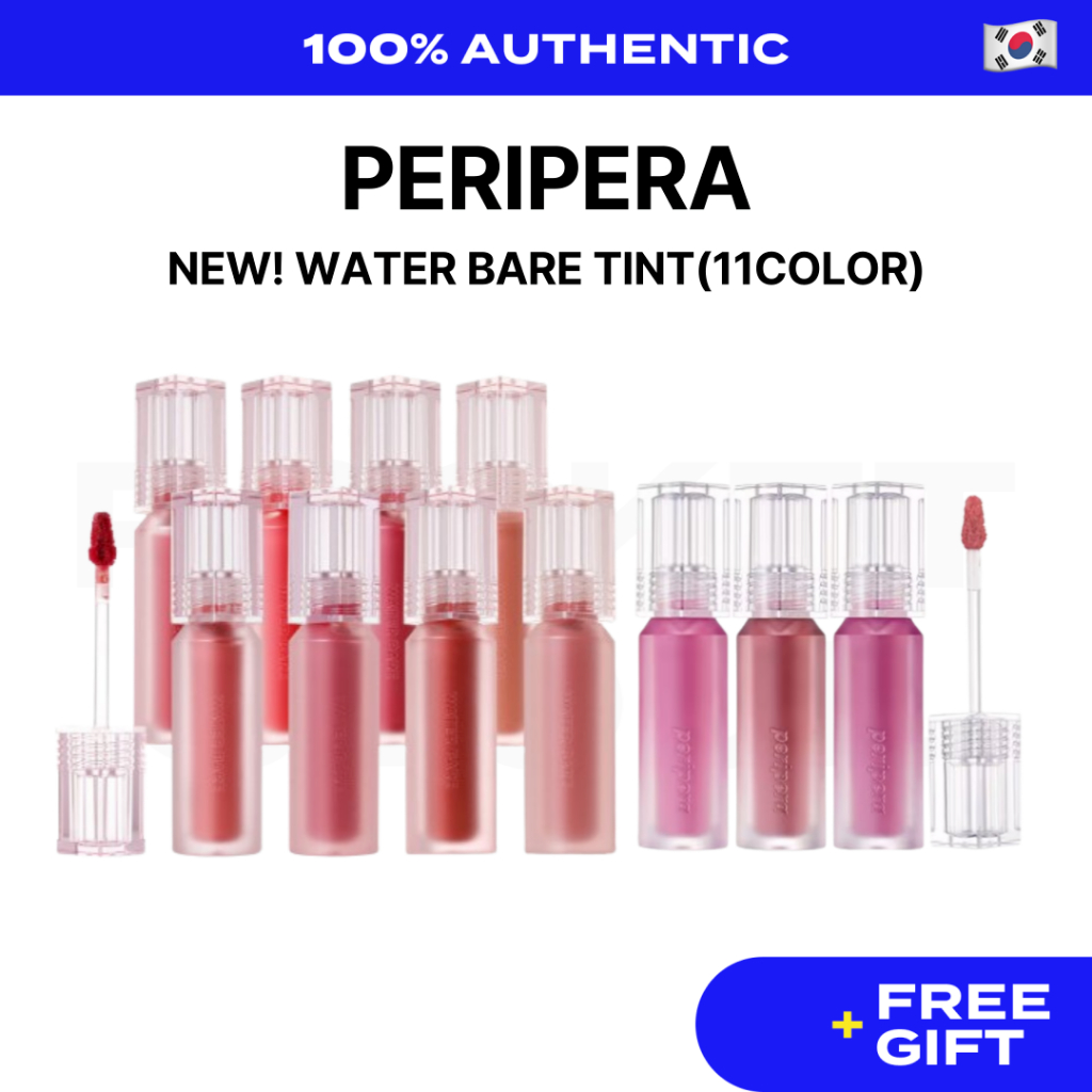 [PERIPERA] (ใหม่) ทินท์น้ําเปล่า (11 สี) (น้ํา / อุ่น / เย็น / สะโพก ...