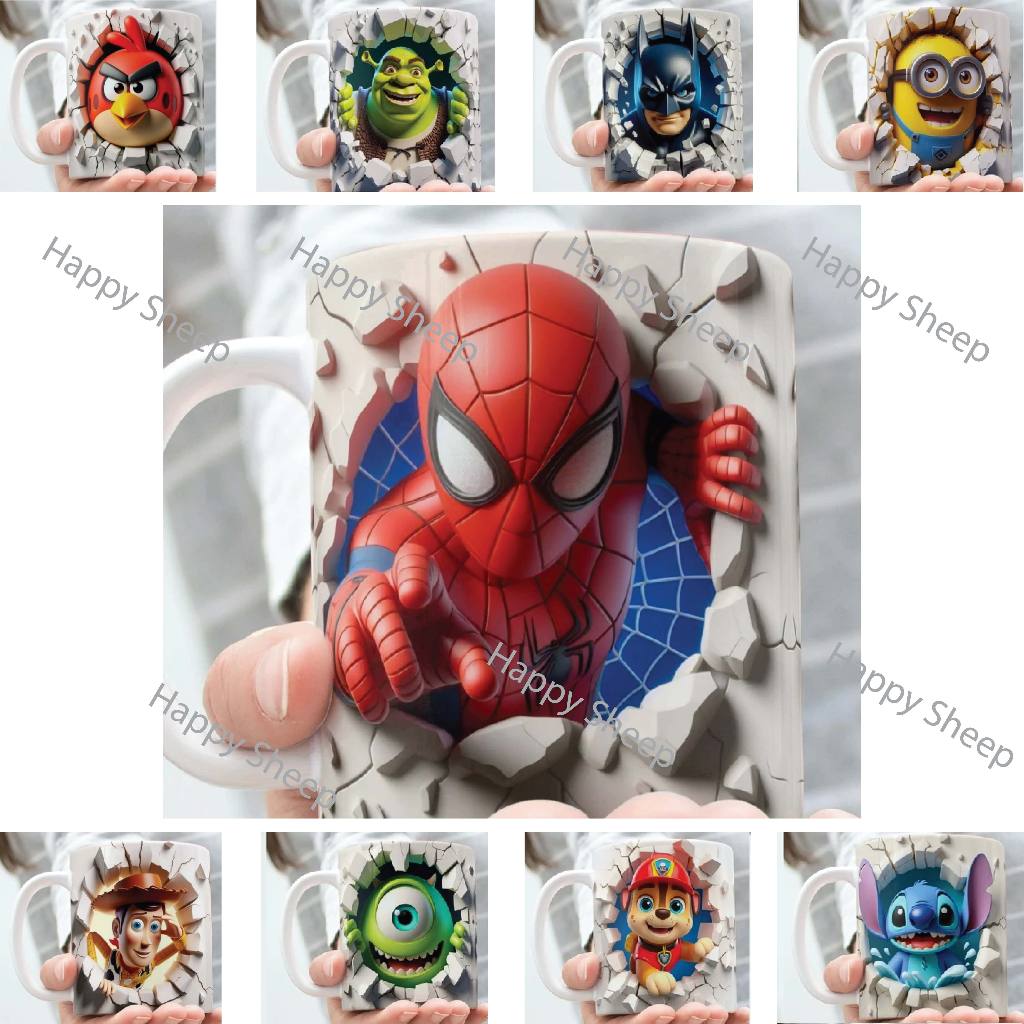 แก้วส่วนตัว - Spider Man Paw Patrol Minion Batman Avengers Birthday ...