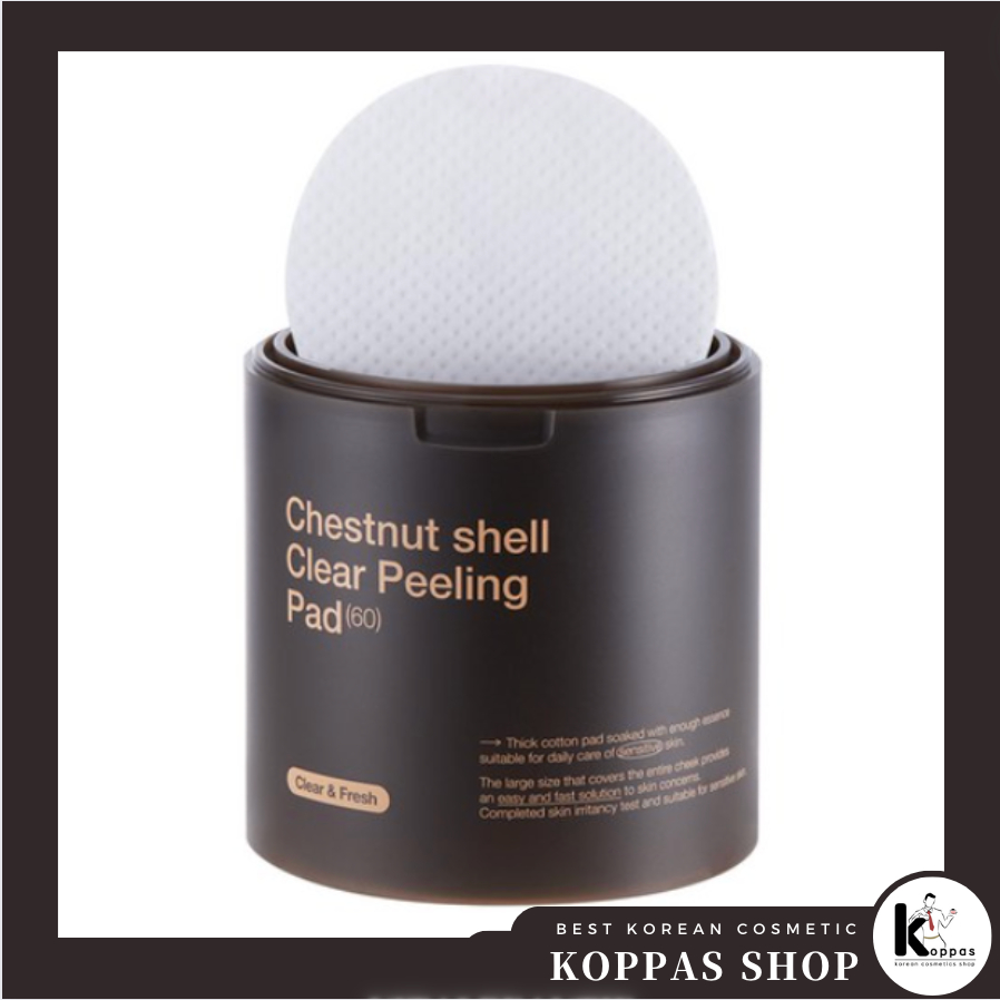 MEDIHEAL Chestnut Shell Clear Peeling Pad 60pc แผ่นลอกเปลือกเกาลัด แบบ ...