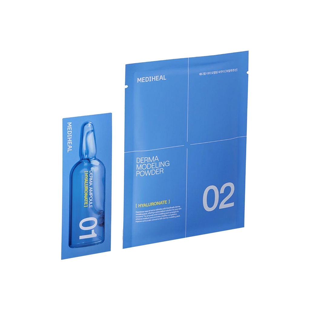 mediheal derma modeling pack collection (madecassoside, hyaluronate ...