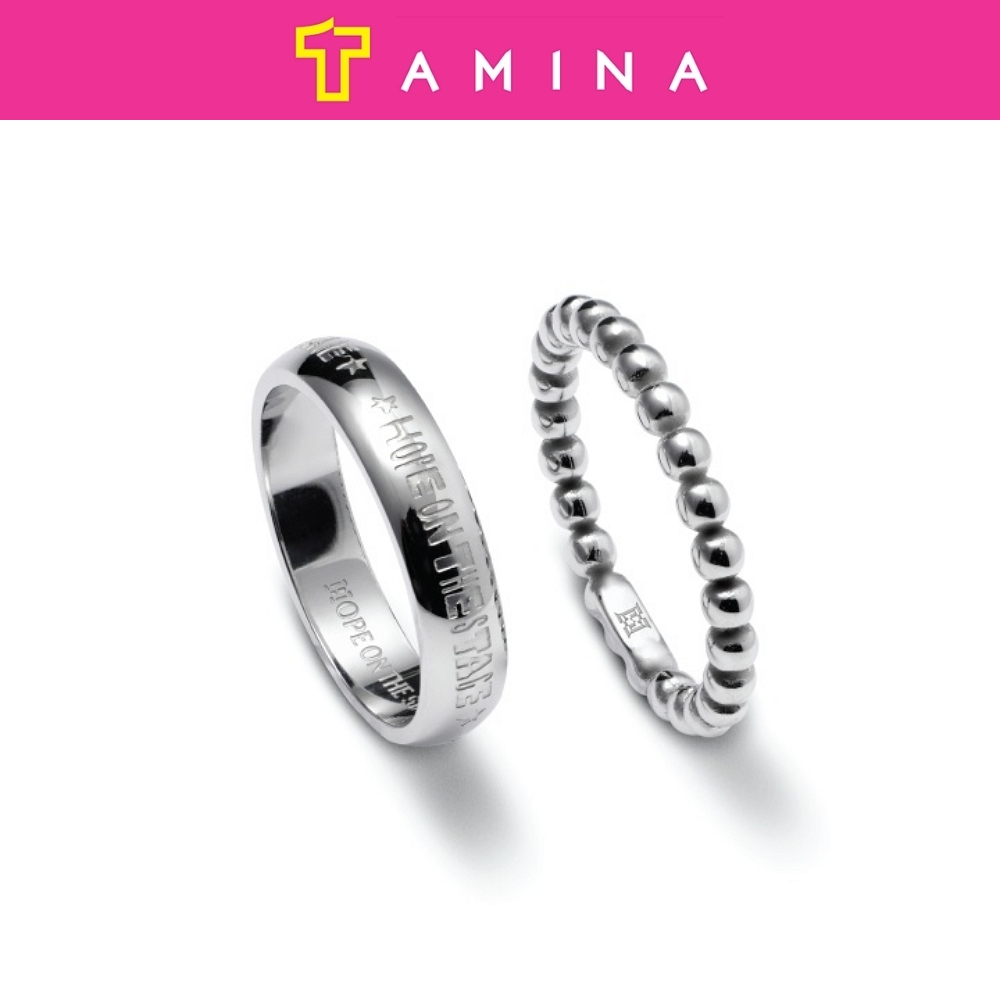 [On Hand] BTS j-hope Layered Ring Set - Hope on the Stage | Shopee Thailand