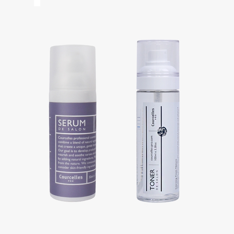 [Courcelles] Serum De Salon 50ml + Toner De Salon 100ml / K-beauty | Shopee Thailand