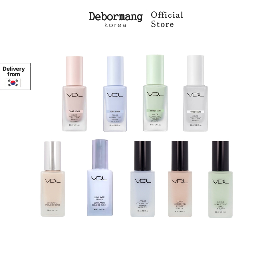 VDL Tone Stain Color Correcting Primer Shell Brightening Liquid การปรับ ...