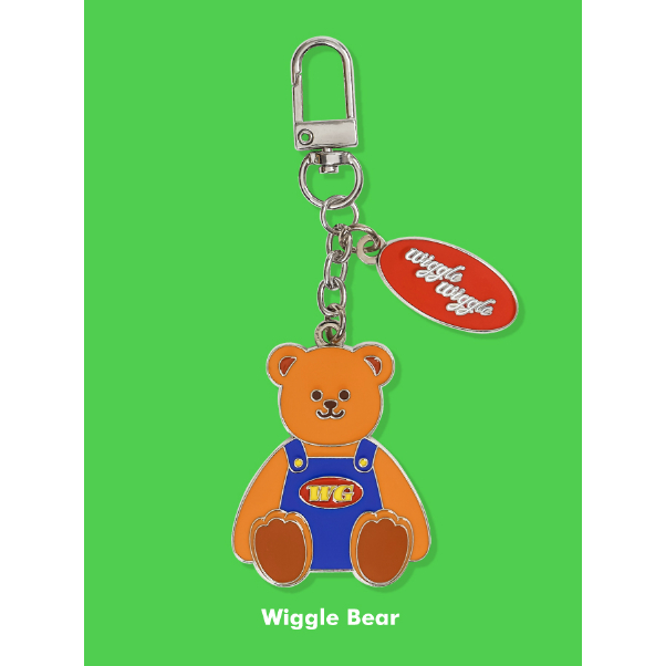 Wiggle Wiggle Metal Charm Keyring Keychain พวงกุญแจ | Shopee Thailand