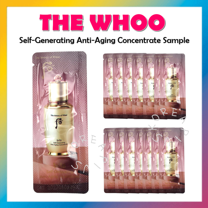 [THE Whoo] Bichup Self-Generating Anti-Aging Concentrate Sample 1ml ...