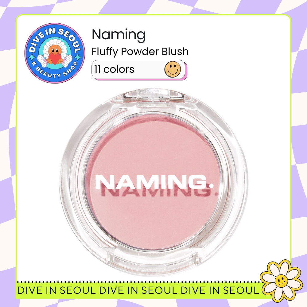 [NAMING] Fluffy Powder Blush – 11 สี / 3.2g | Shopee Thailand
