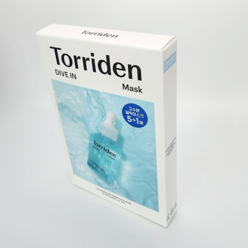 [Torriden] Dive In Low Molecular Hyaluronic Mask 27ml, Korea Skincare ...