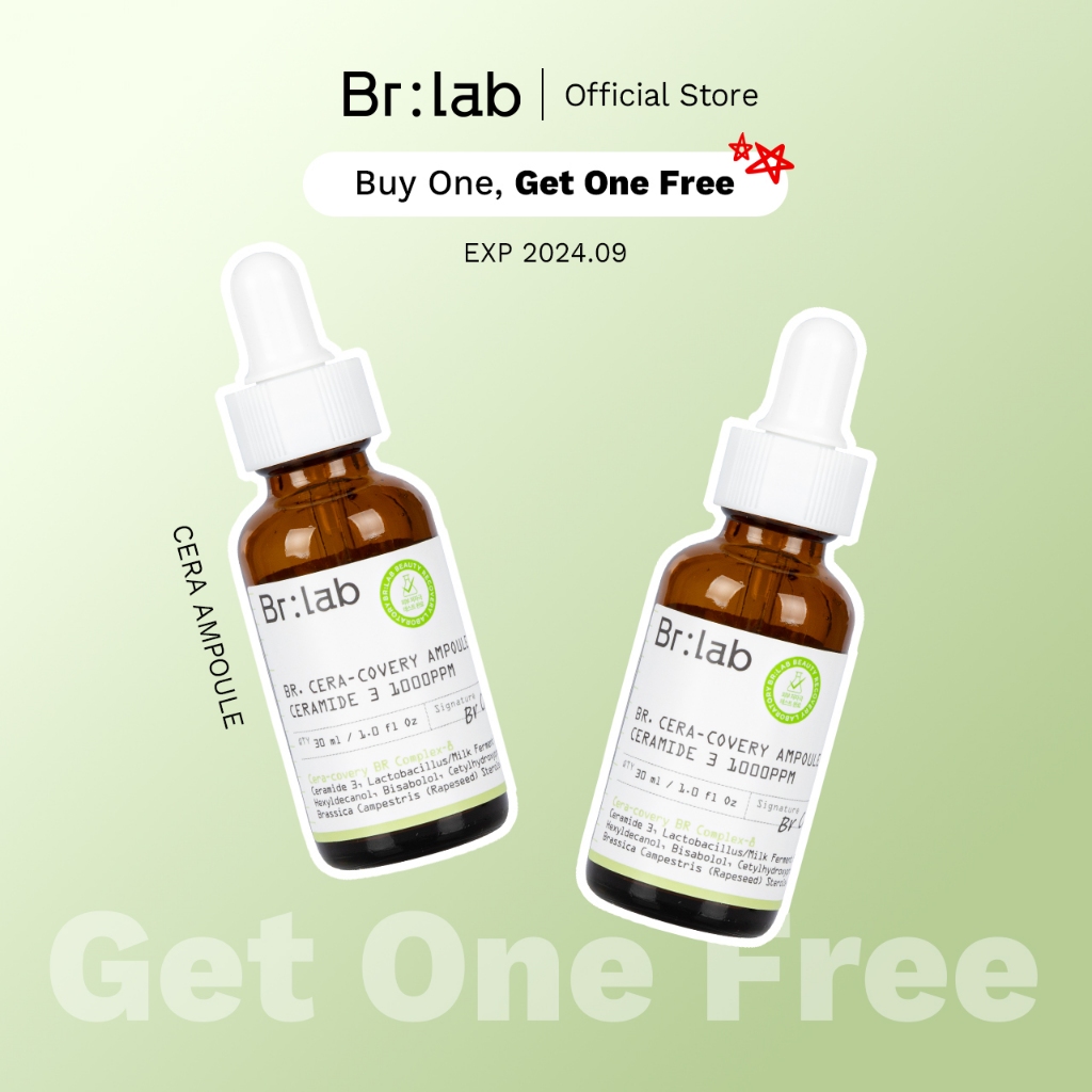 Br:Lab BR.Cera-covery Ampoule Damage Skin Relief 30ml | Shopee Thailand