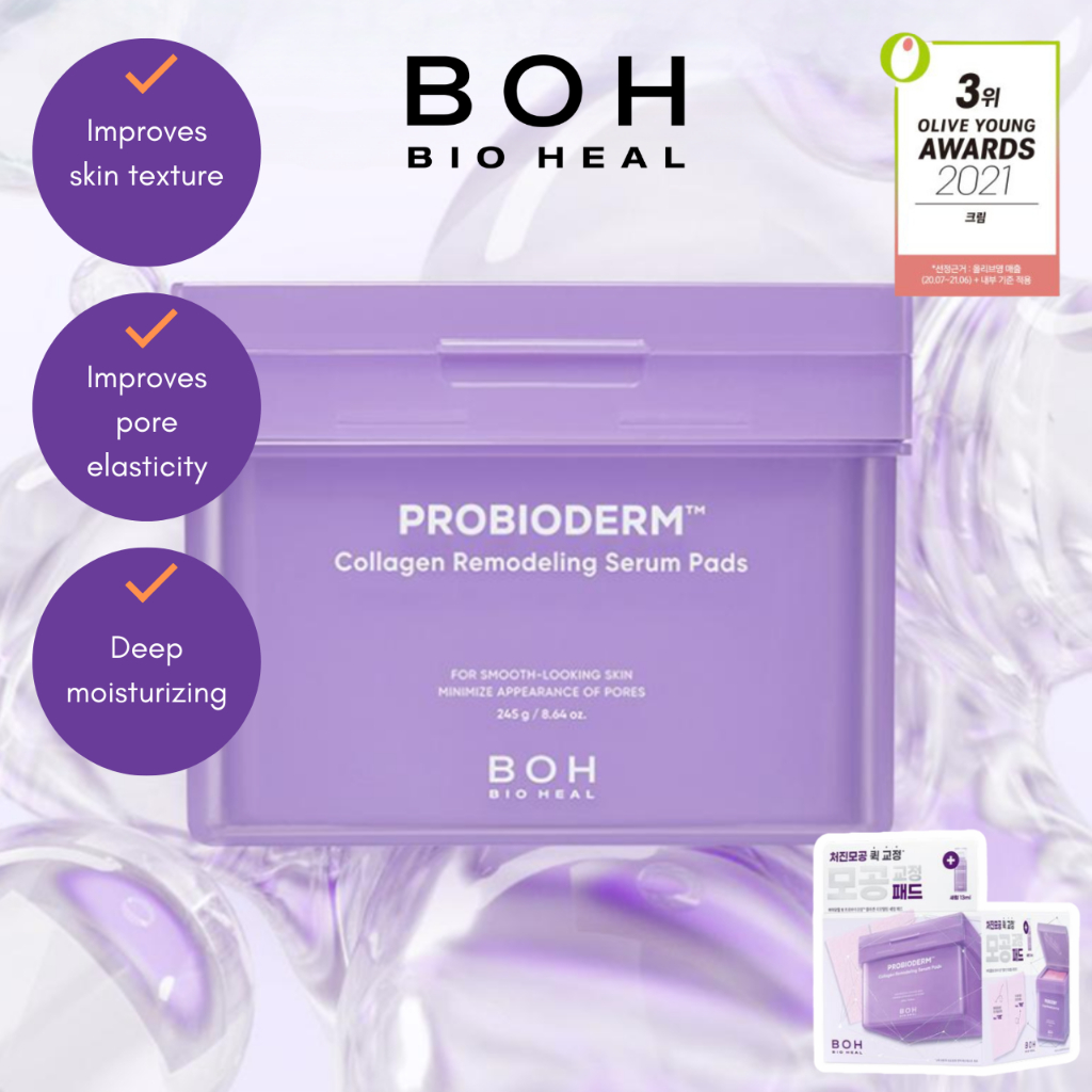 Bioheal BOH PROBIODERM Collagen Remodeling Serum Pad (+Serum 13ml ...