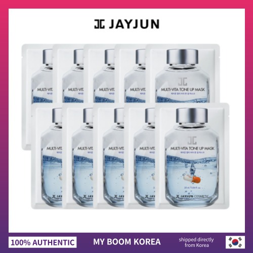 Jayjun แผ่นมาสก์หน้า โทนสีวิตามิน 10 แผ่น | Shopee Thailand