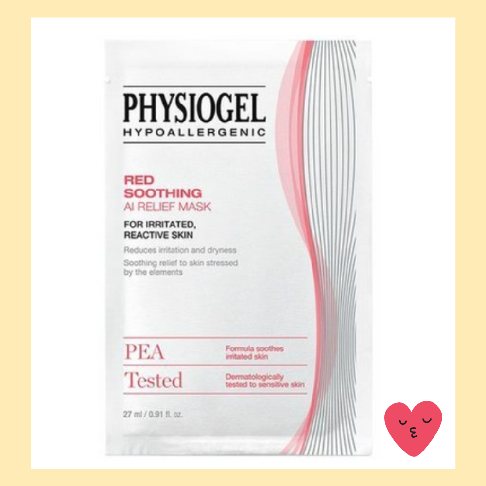 [Physiogel] Red soothing AI Relief mask pack 6 แผ่น | Shopee Thailand