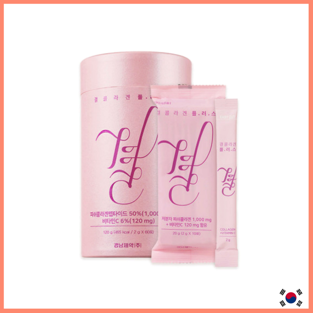 [KyungNam Pharm ] LEMONA Gyeol Collagen Plus Powder ( 2g x 30ถุง / 60 ...
