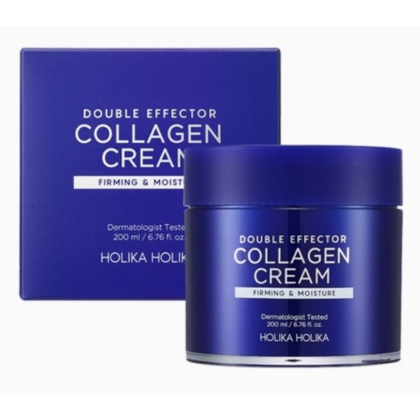 [HOLIKA Holika] ENPRANI Double Effector Collagen Cream 200ml | Shopee ...