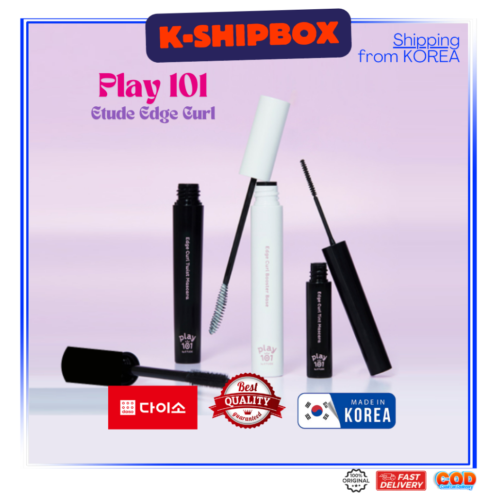 Etude Play 101 Edge Curl มาสคาร่า | ยาวนาน เพิ่มปริมาตร Lash Curl ...