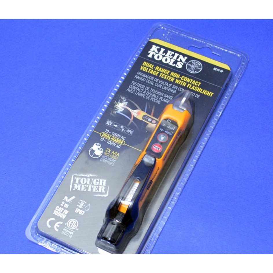 Klein Tools NCVT-3P เครื่องตรวจหากระแสไฟฟ้า Non-Contact Volt Detector ... Klein Tools NCVT-3P เครื่องตรวจหากระแสไฟฟ้า Non-Contact Volt Detector ...
