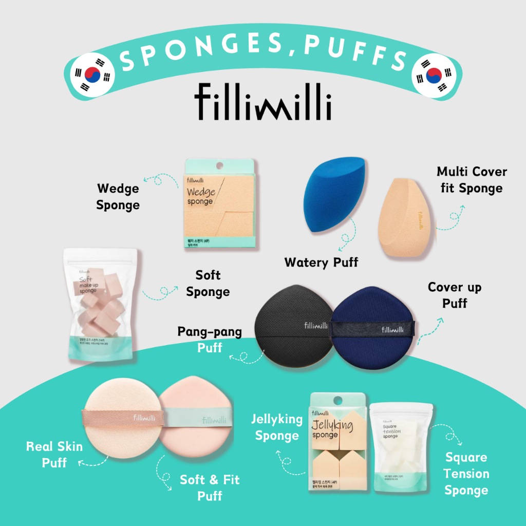 [Fillimilli] ส่งไว🚀 พร้อมส่ง / พัฟแต่งหน้า พัฟฟองน้ําแต่งหน้า Sponges ...