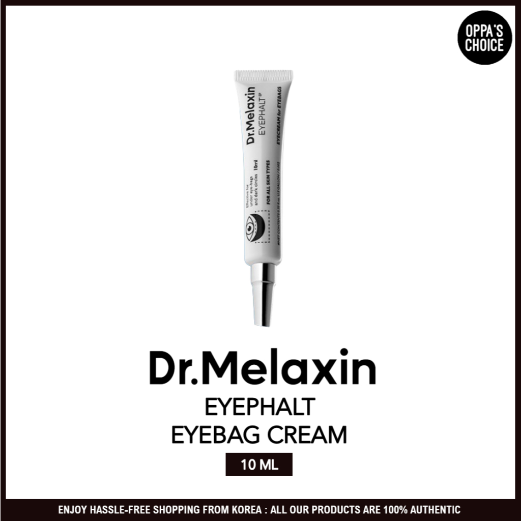 Dr.melaxin EYEPHALT EYEBAG CREAM 10ML | Shopee Thailand