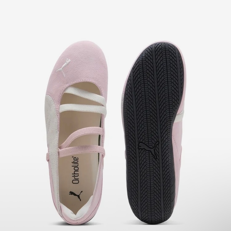 Spring Sale PUMA Speed Cat Ballet Suede White Pink Speedcat Ballerina ...