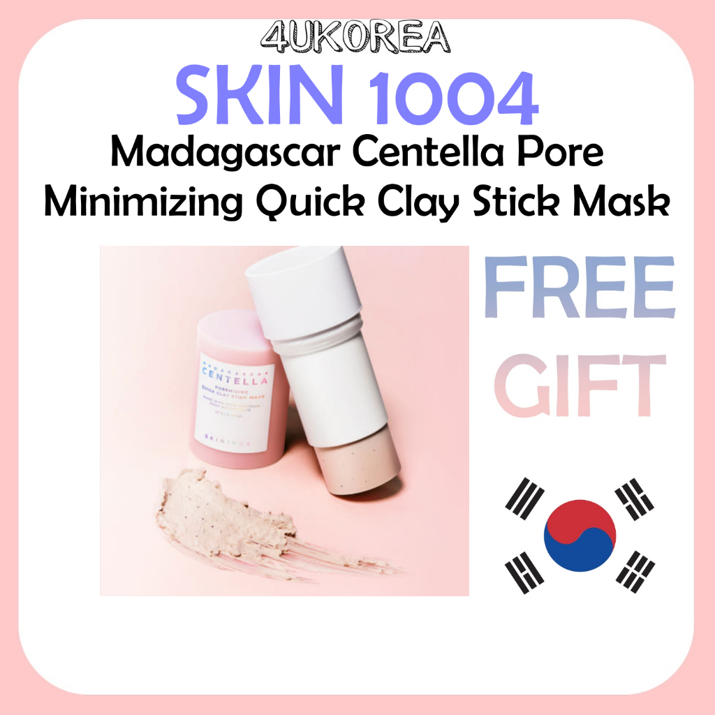 SKIN 1004 Madagascar Centella Pore Minimizing Quick Clay Stick Mask ...