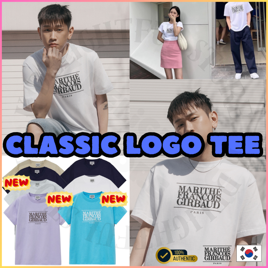MARITHE Classic Logo Tee T Shirt 100% Authentic /Unisex item | Shopee Thailand