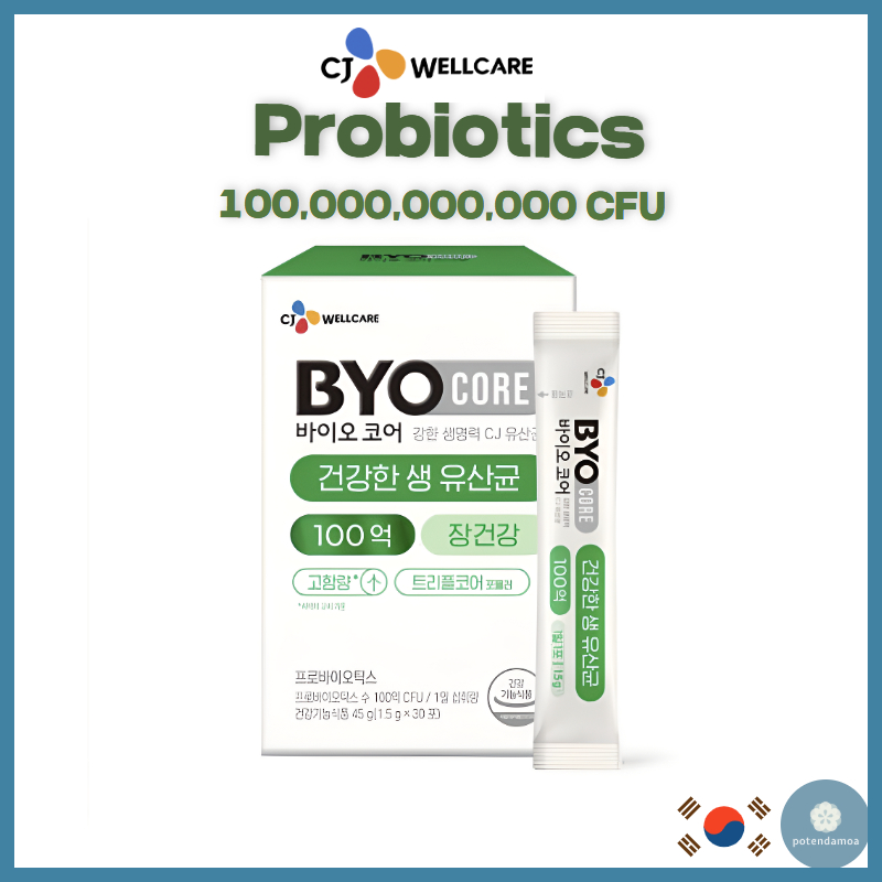 [CJ Byocore] โปรไบโอติกเพื่อสุขภาพ 10 พันล้าน CFU/1.5g x 30p | Shopee Thailand