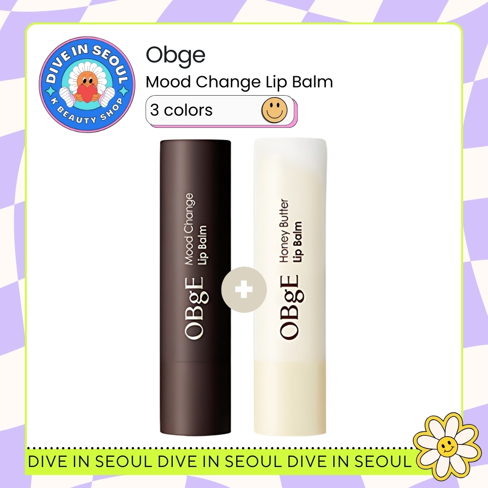 [OBgE] Mood Change Lip Balm – 3 สี / 3g | Shopee Thailand