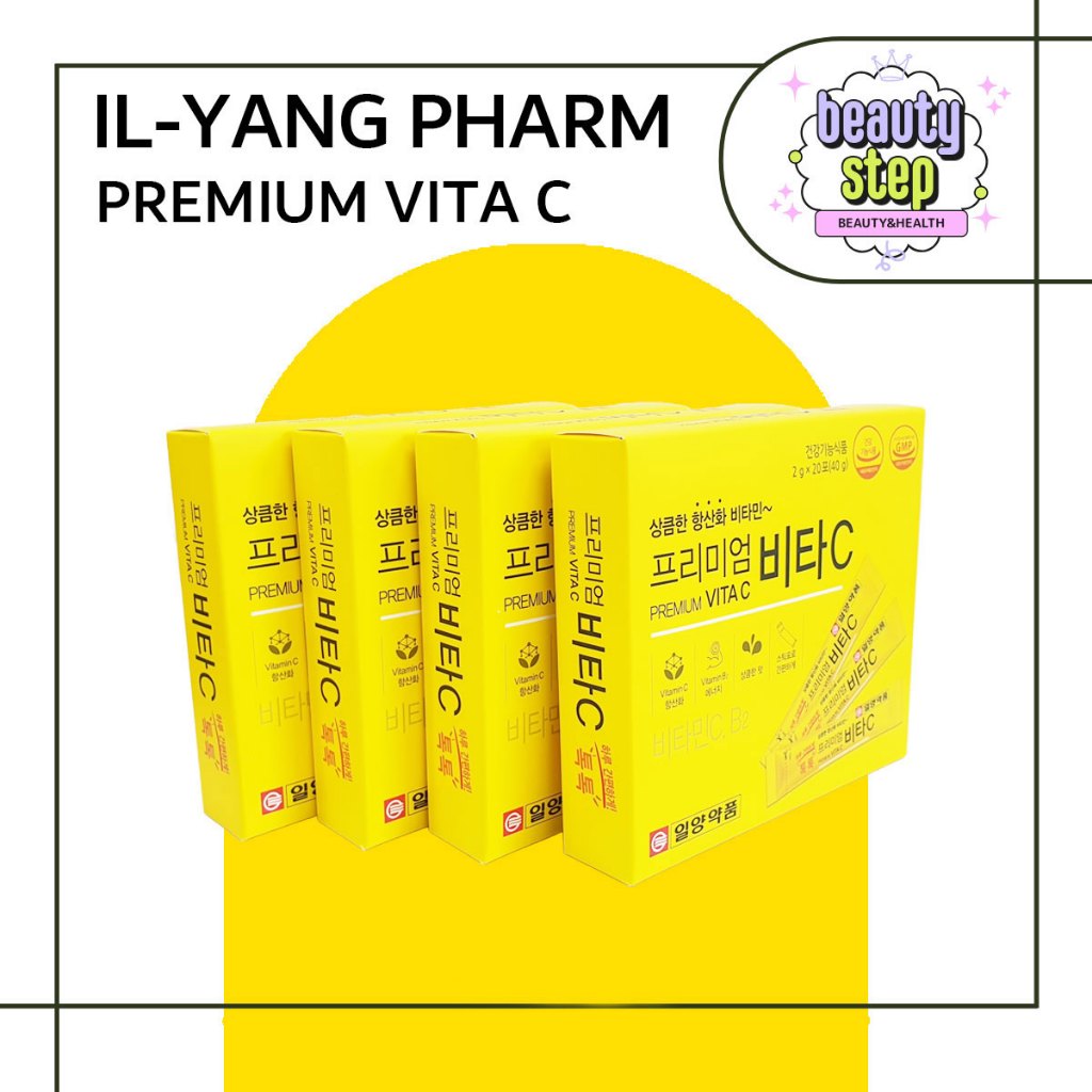 [IL Yang-pharm ] PREMIUM VITA C ( วิตามิน C, วิตามิน B2 ) | Shopee Thailand