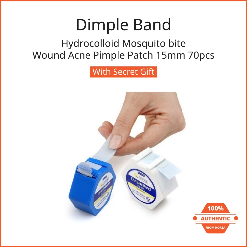 [Dimple Band] แผ่นไฮโดรคอลลอยด์สำหรับยุงกัด แผล สิว 15มม 70ชิ้น ...