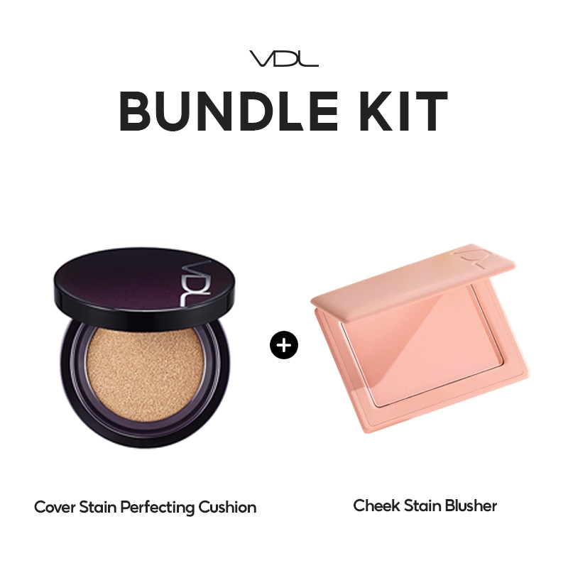 [VDL ] Cover Stain Perfecting Cushion 13g | รากฐาน | + ชีค คราบ บรัชเช ...