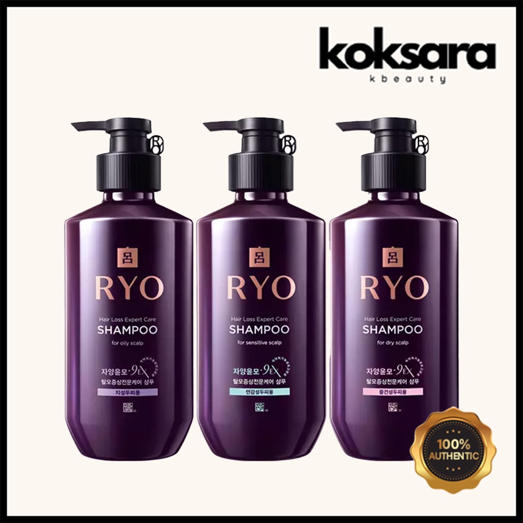 ryo jayangyunmo 9ex hair loss professional care shampoo 400ml (oily ...