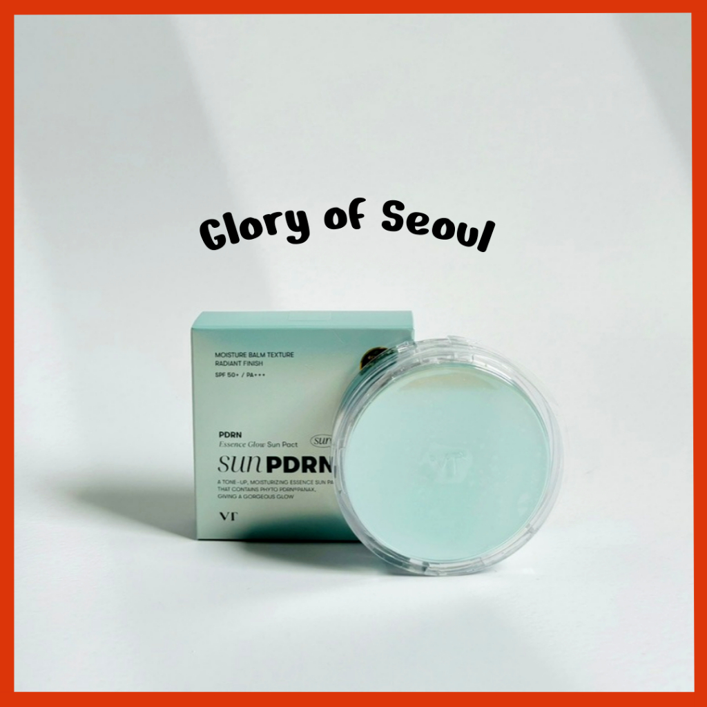 VT COSMETICS PDRN Essence Glow Sun Pact, 10g SPF50+ PA+++ | Shopee Thailand