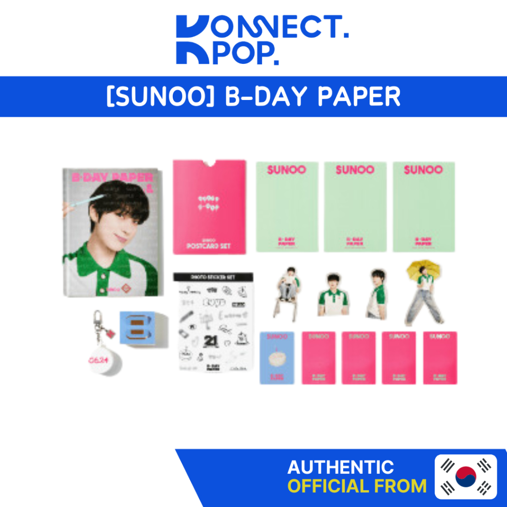 ENHYPEN SUNOO - B-DAY PAPER | Shopee Thailand