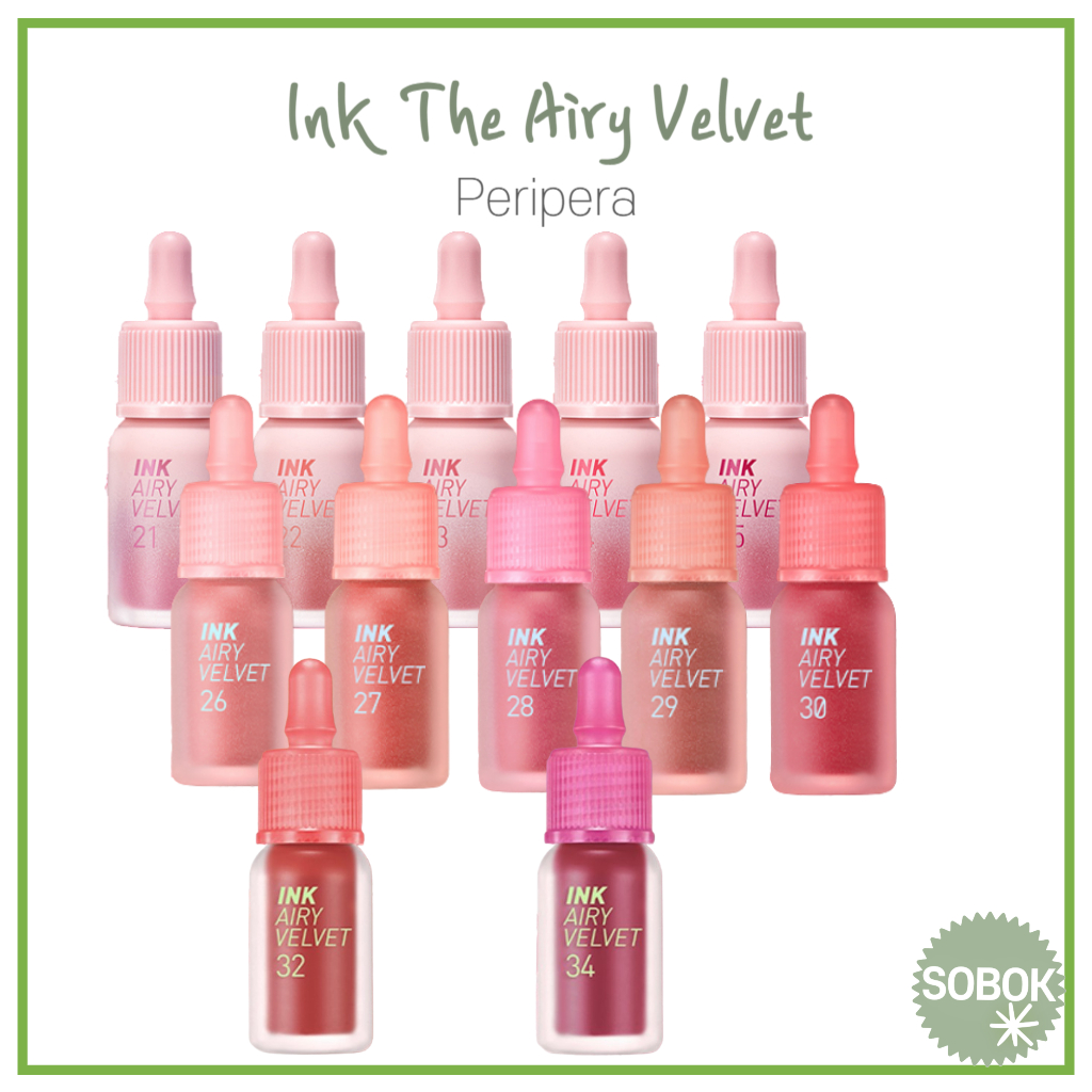 [peripera] (+31-35) Ink The Airy Velvet 4g 15 color | Shopee Thailand