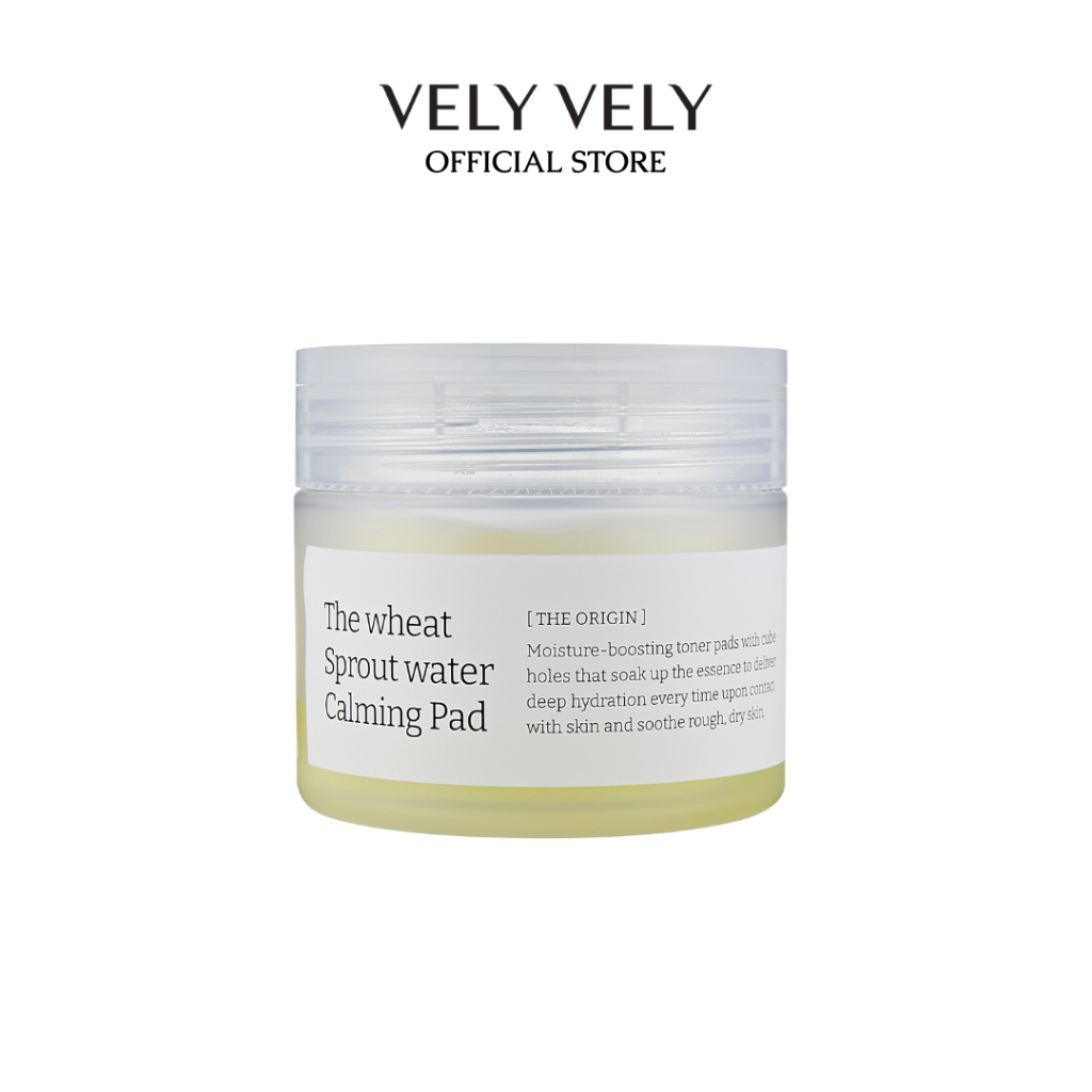 [ Vely VELY ] THE WHEAT SPROUT WATER CALMING PAD 165ml / 60 แผ ่ น ...