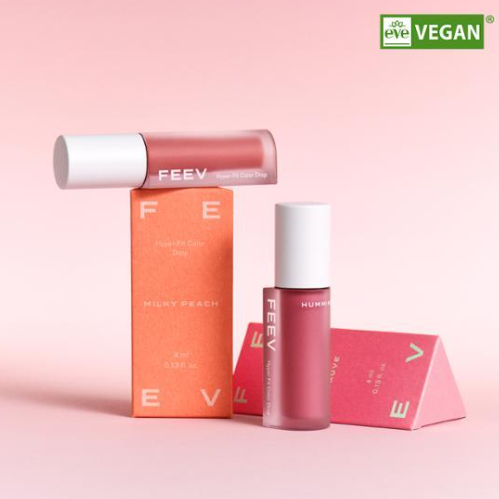 Feev color Drop Lip Tint 4ml 10 สี KOREA | Shopee Thailand