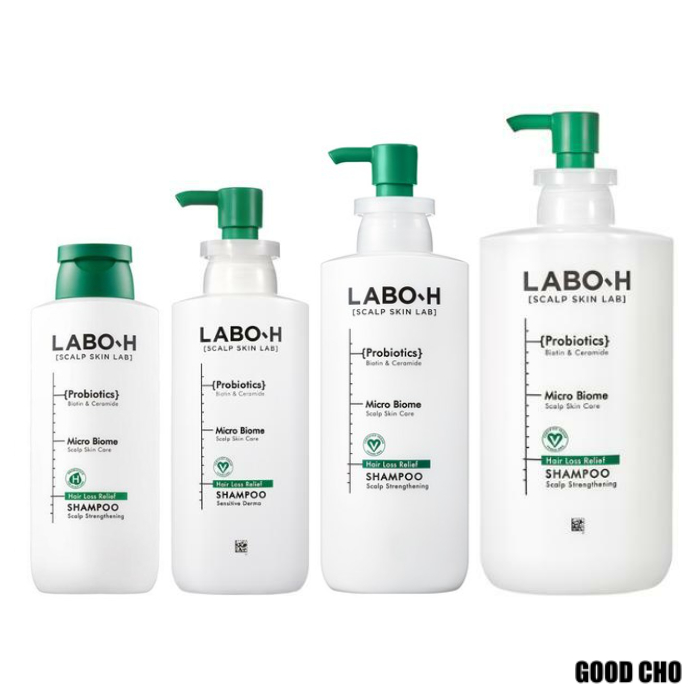 [LABO-H] Hair Loss Care Shampoo (Scalp Strengthening) 180ml/333ml/400ml/750ml | Shopee Thailand